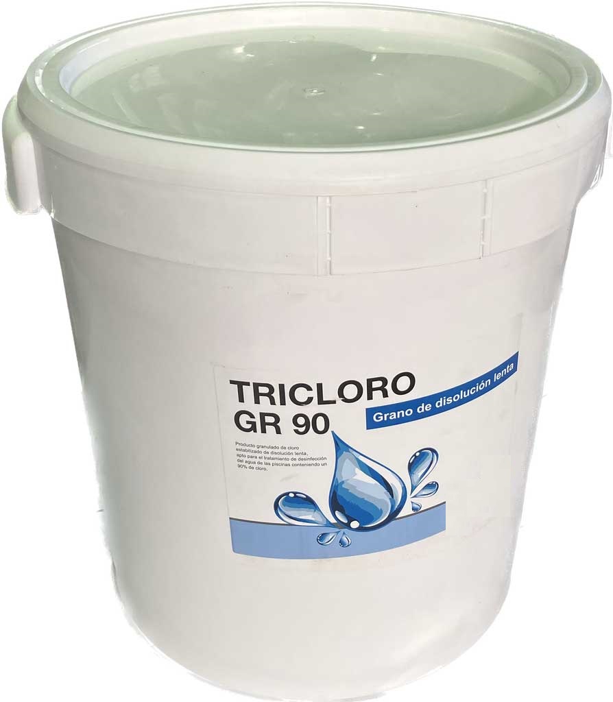 Cloro granulado 90% 25kg | Eliseo Llabrés S.A.