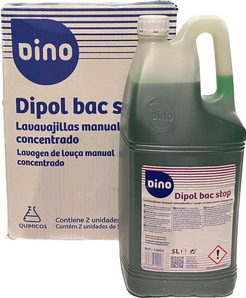 Dipol bac stop concentrado 5L | Eliseo Llabrés S.A.